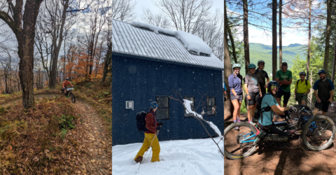 The Velomont - Vermont Huts & Trails